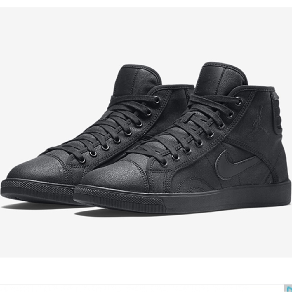 Jordan Sky High Og Triple Black Sneakers - Gem
